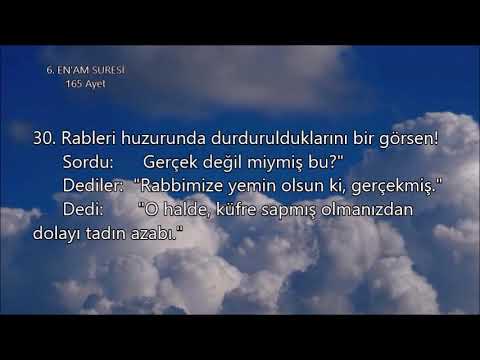 6  EN’AM SURESİ
