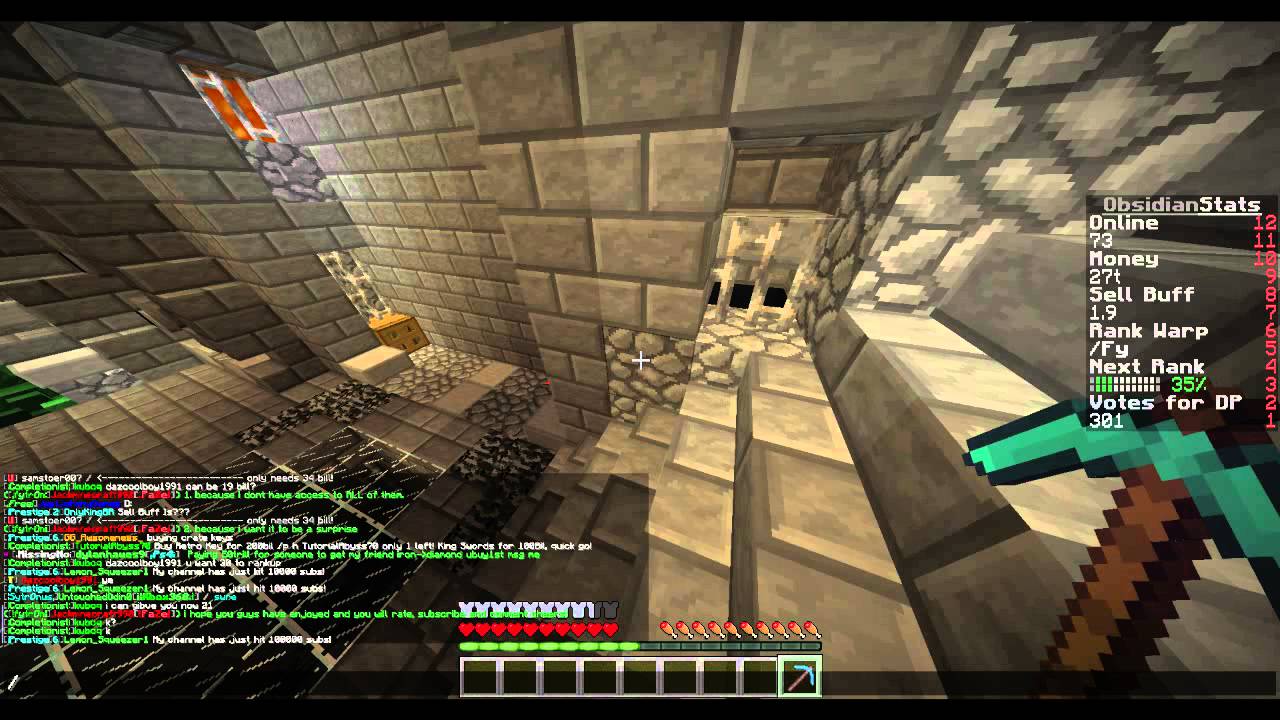 Minecraft [] Obsidian Prison [] " MINE TOURS " Ep. 1 - YouTube