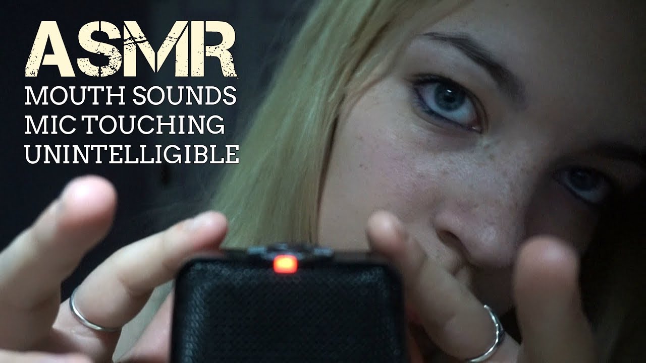 ASMR Wet Mouth sounds- Sk Sk, Inaudible, Breathing, Trigger Words - YouTube