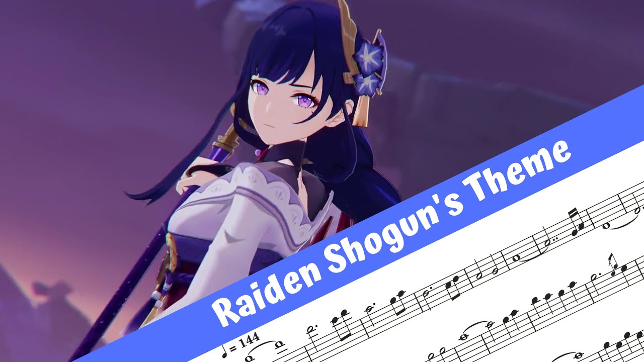 Genshin Impact OST - Raiden Shogun's Theme (Flute) - YouTube