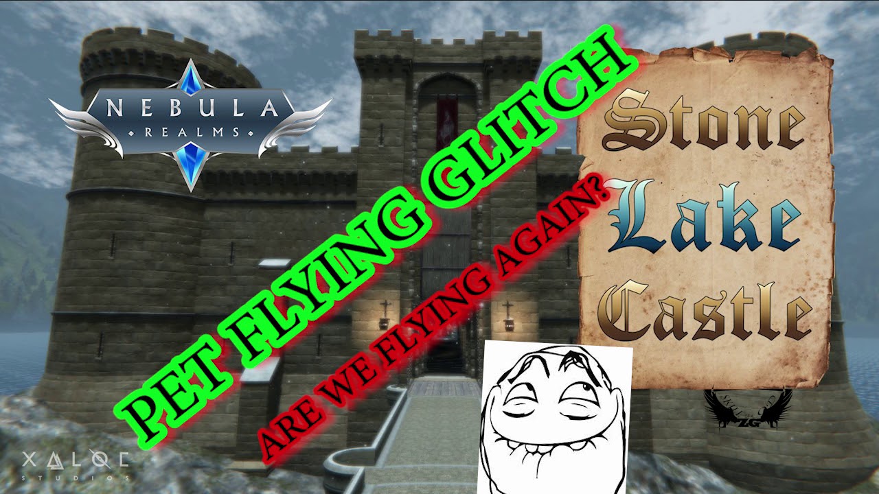 Nebula Realms -FLYING PET GLITCH IS BACK! 11/24/17 longest free fall in ...