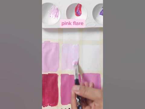 Let's make new colors with pink 💗 | Color mixing easy tutorial for ...