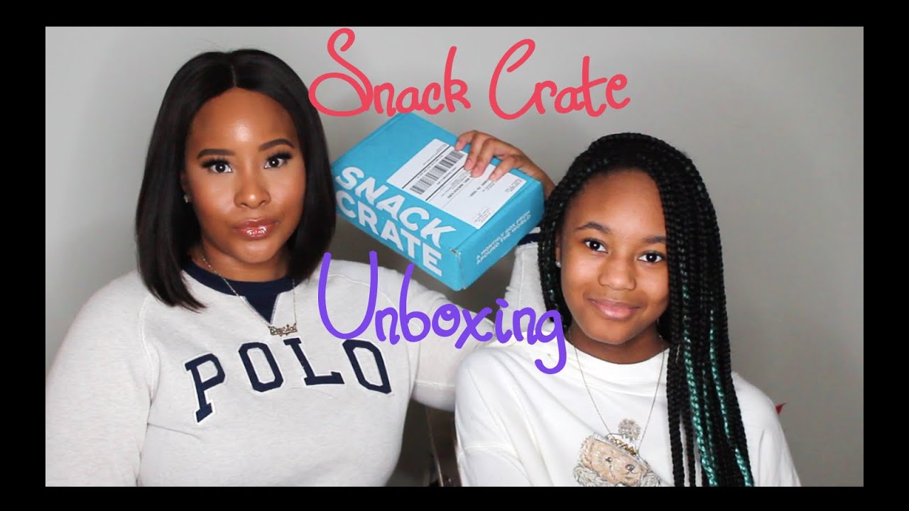 Snack Crate UK Unboxing and Tasting - YouTube