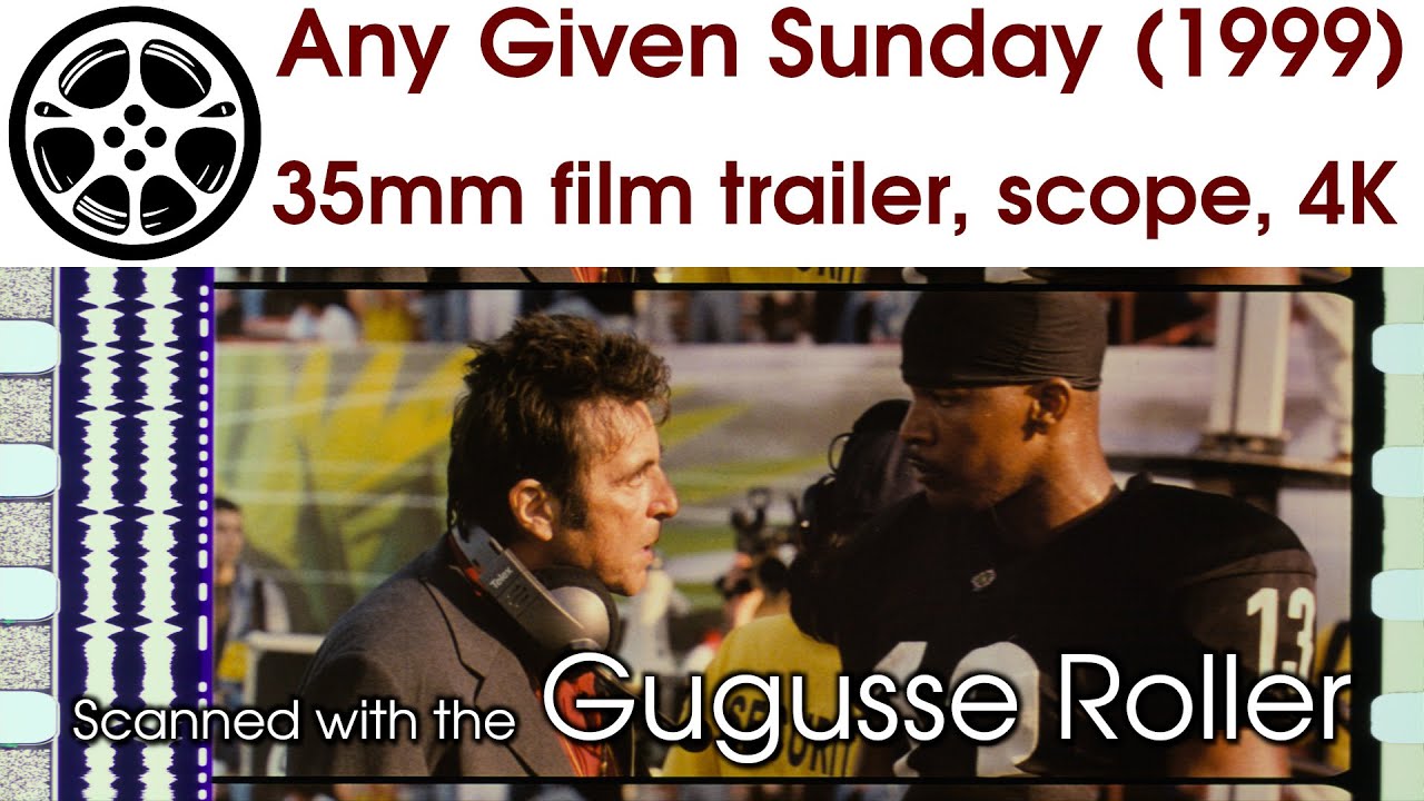 Any Given Sunday (1999) 35mm film trailer, scope 4K - YouTube