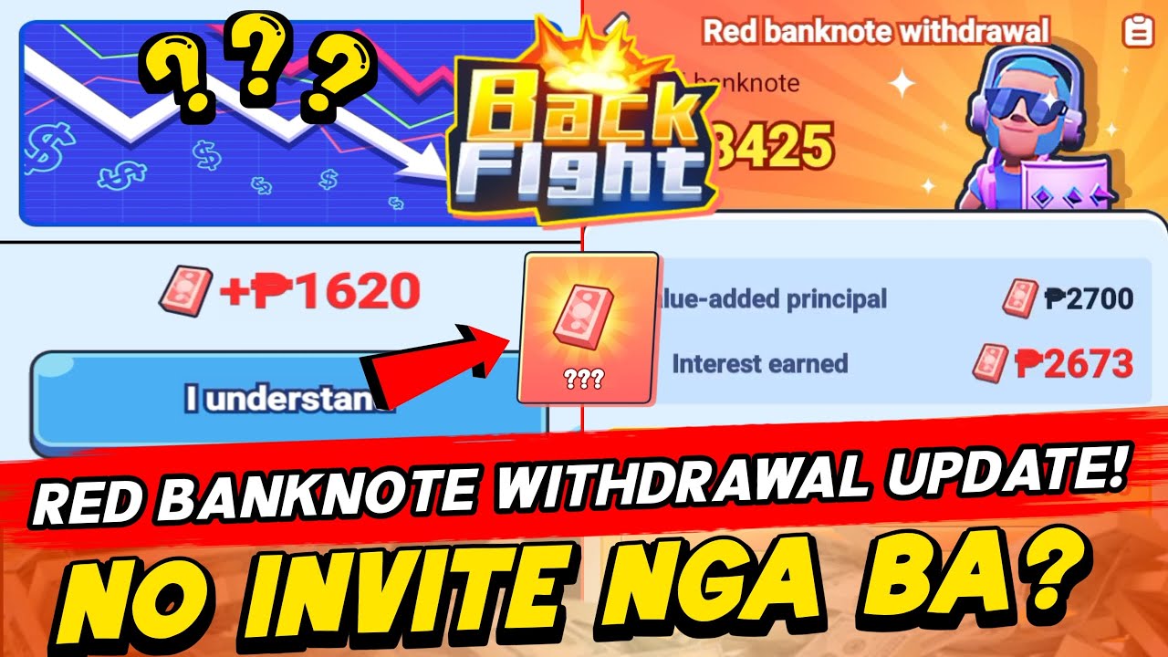 Back Fight Earning App – Red Banknote Withdrawal Update, No Invite Ba ...