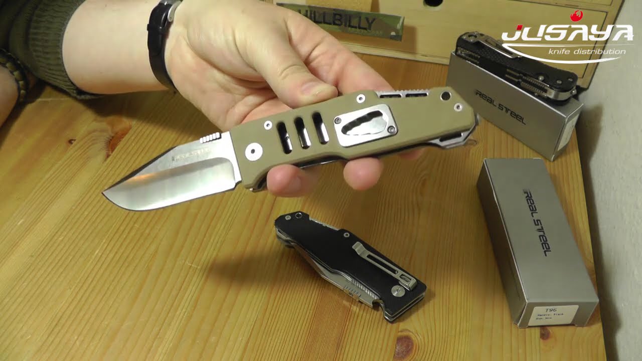 Real Steel Tools - Modell T96 | EDC Gear Werkzeug Multitool - YouTube