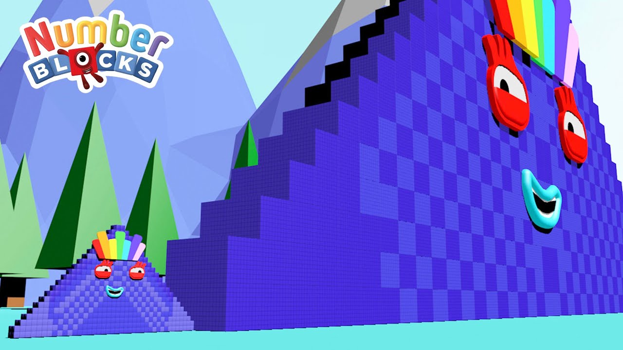 Numberblocks stepsquad Learning Academy 780 to 780,000,000 vs 780 ...