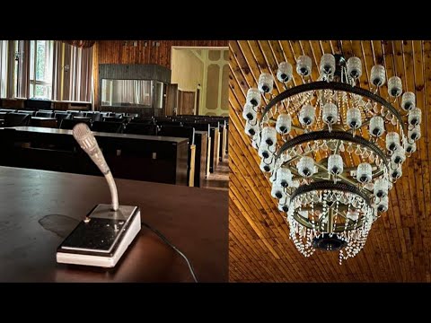 Found abandoned hotel with LUXURY conference hall in Jurmala. Forgotten Baltics.