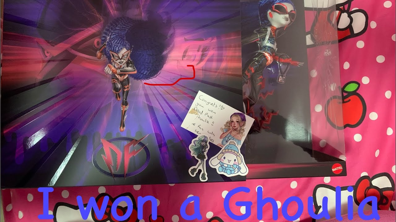 I won 2024 dead fast Ghoulia monster high! - YouTube