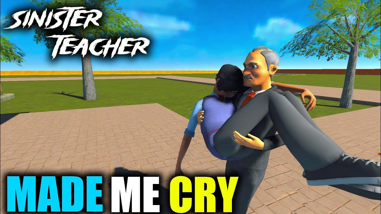 THIS SCARY PRINCIPLE MADE ME CRY😭 | SINISTER TEACHER FULL GAMEPLAY ...