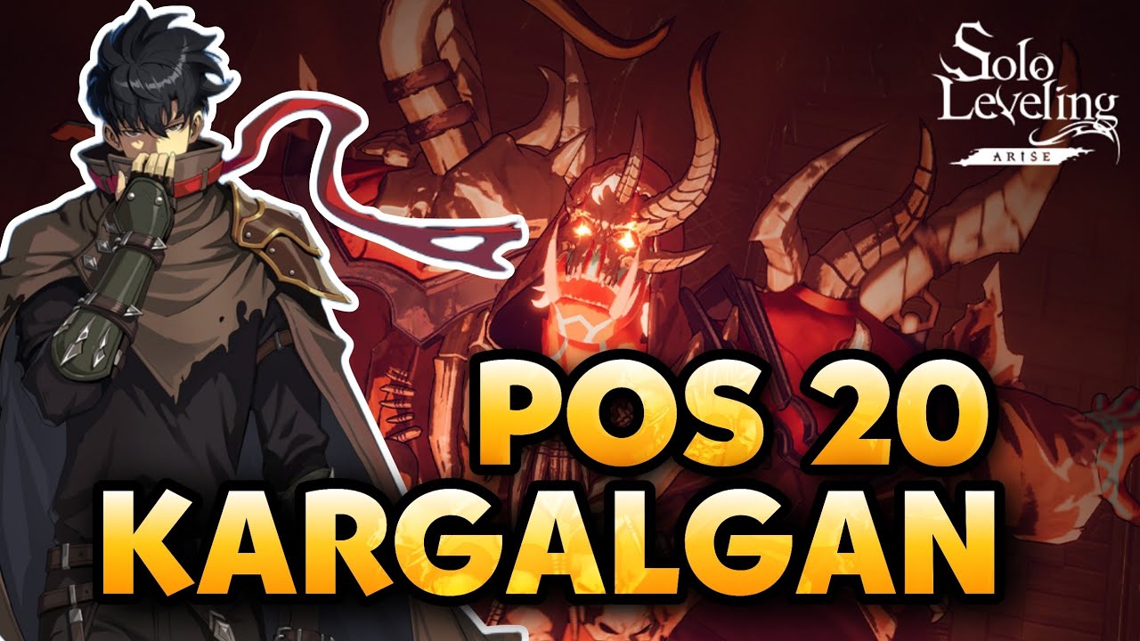[POS 20] Kargalgan - 0 HP Loss 0 Damage Taken Run | Solo Leveling ...