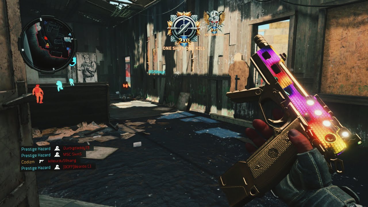 BO4: RK7 GARRISON PISTOL NUCLEAR - YouTube