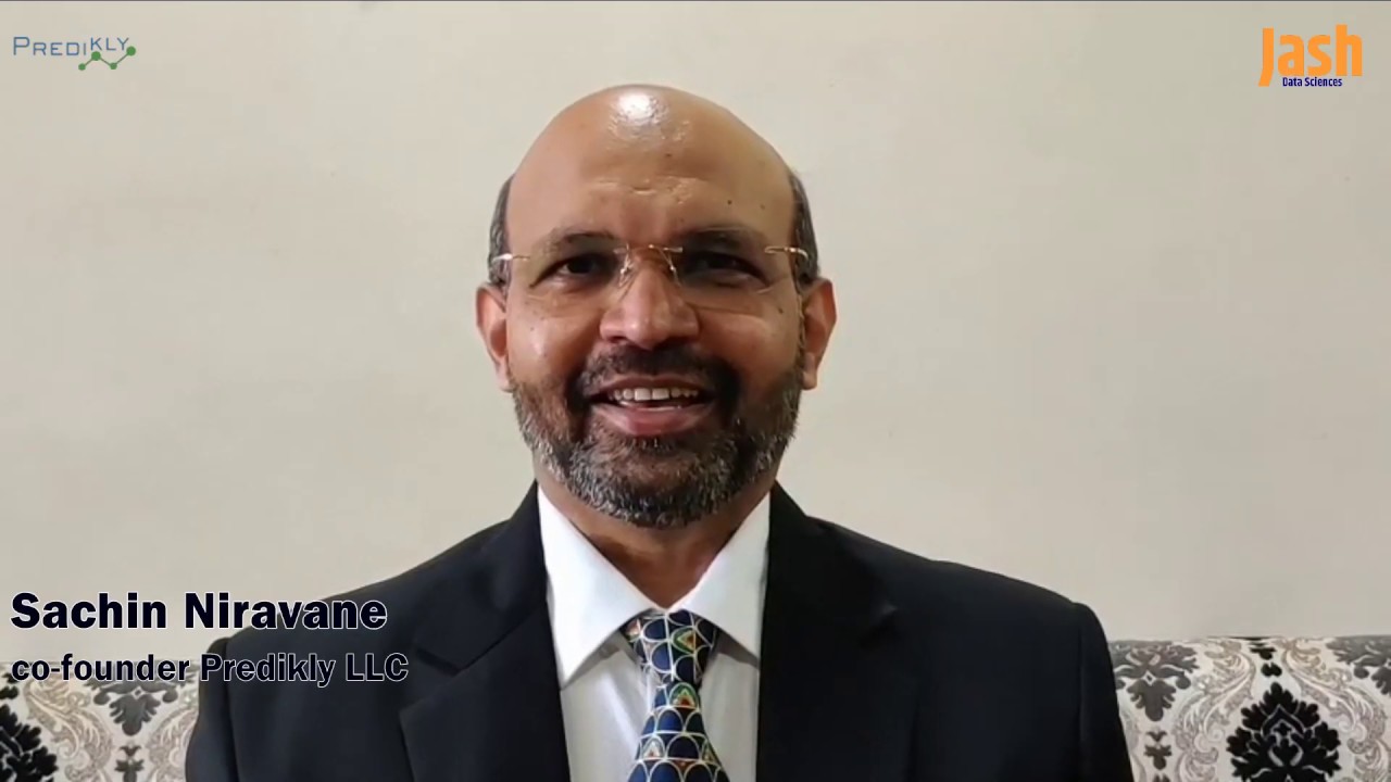 Sachin Niravane from Predikly on working with Jash Data Sciences - YouTube