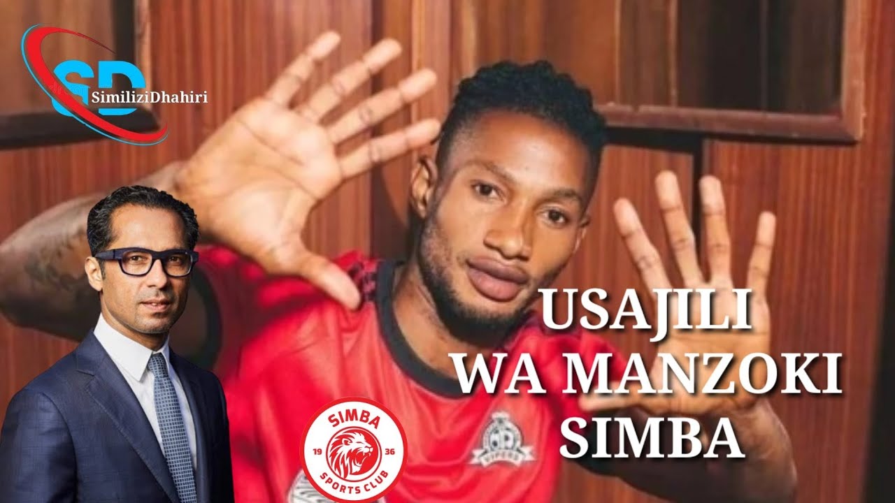 MANZOKI KUSAJILIWA RASMI NA CLUB YA SIMBA LEO - YouTube