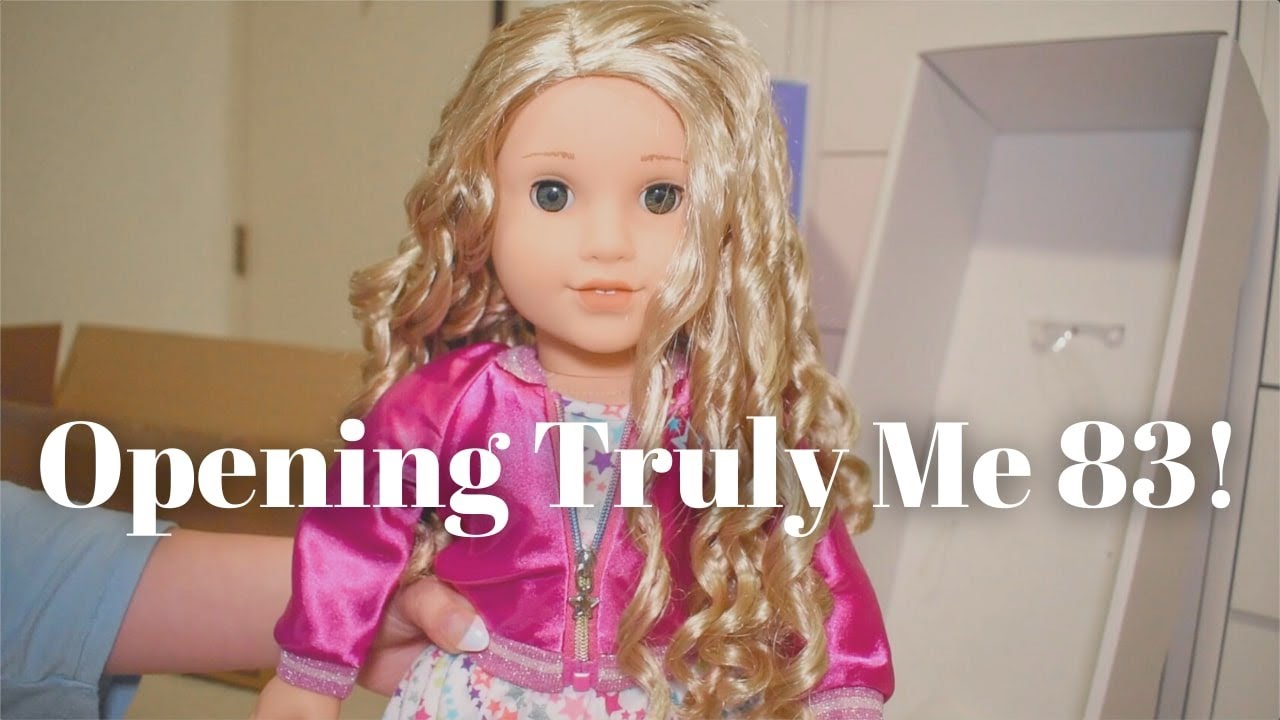 Unboxing American Girl Truly Me 83! + End of Year Sale Haul! - YouTube