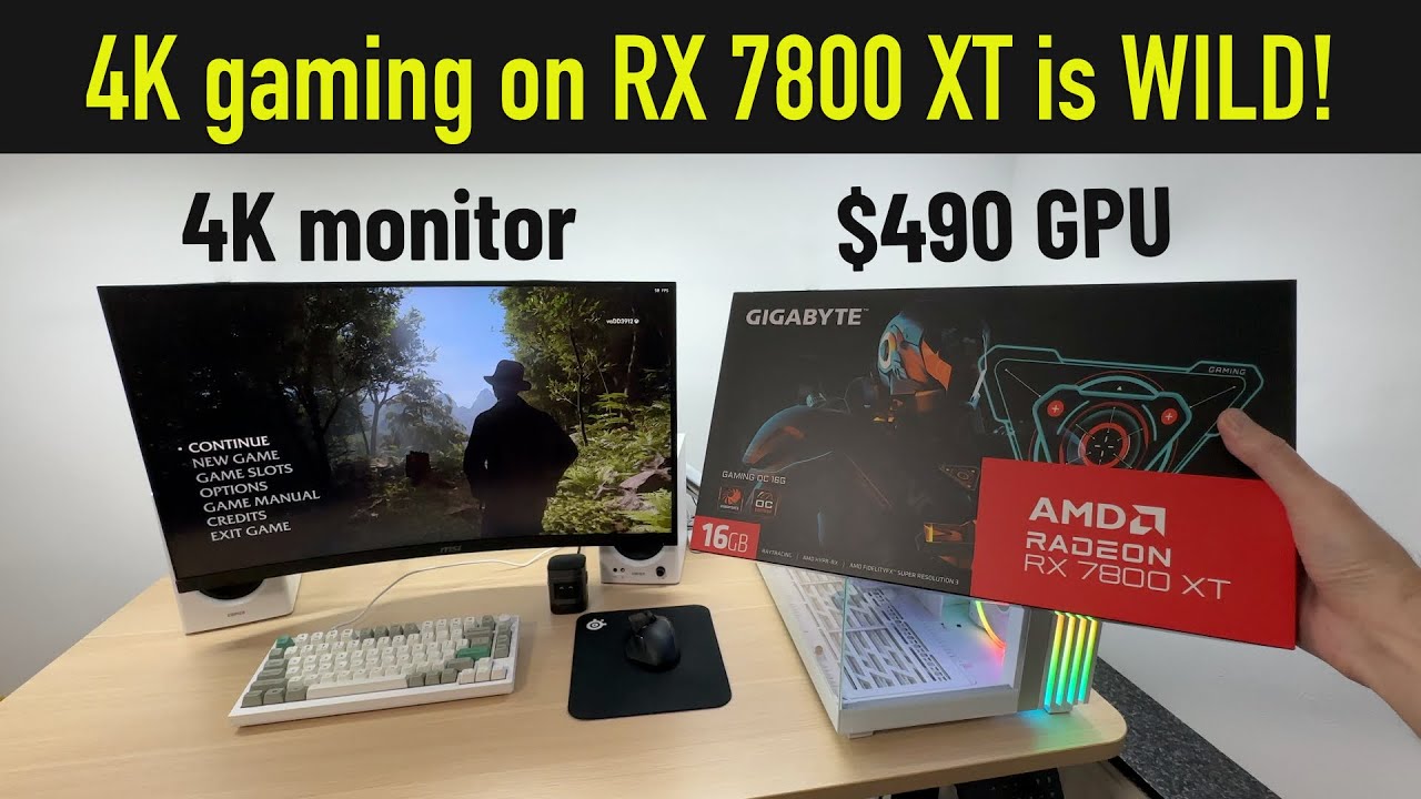 Can the RX 7800 XT Handle 4K Gaming? [Testing the Limits] - YouTube