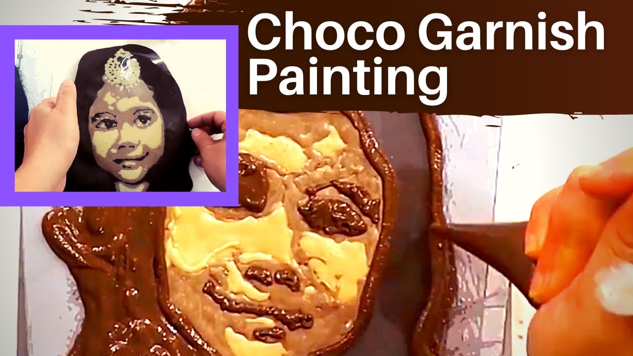 How to make a Chocolate Portrait - You do not have to be an Artist ...