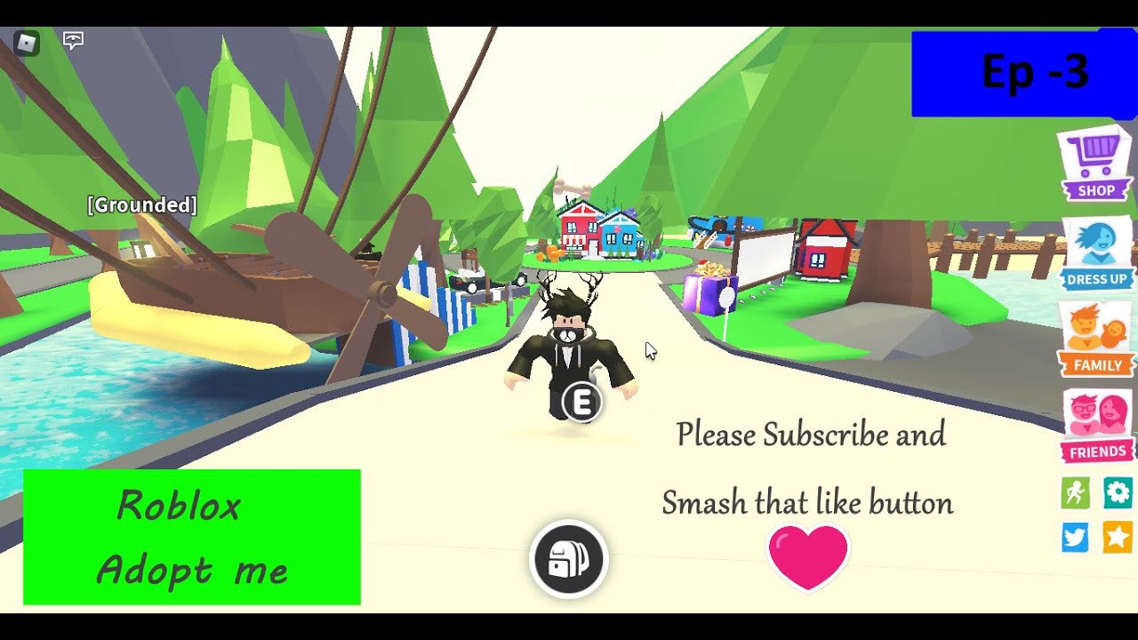 Playing Roblox Adopt me, Ep 3 Getting my Trade License - YouTube