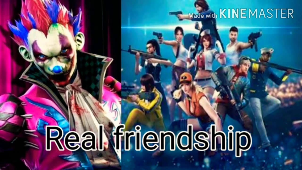 Real friendship in free fire - YouTube