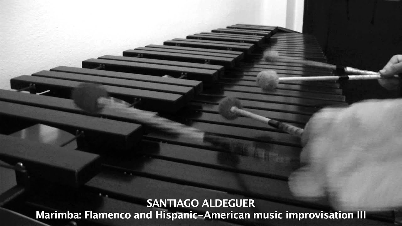 Marimba 4 mallets: Flamenco and Hispanic-American music improvisation ...