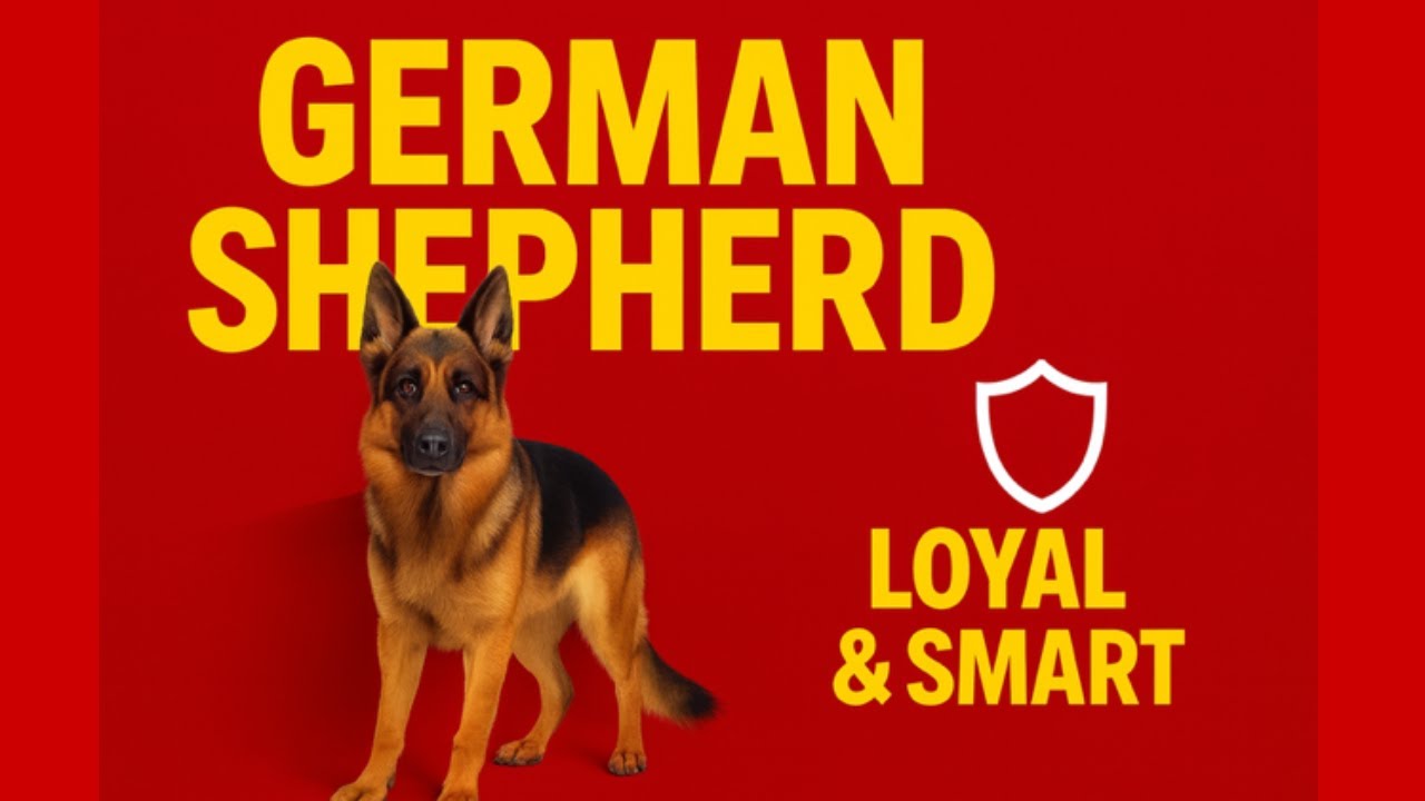 German Shepherds. Loyal, Intelligent, and Brave! - YouTube