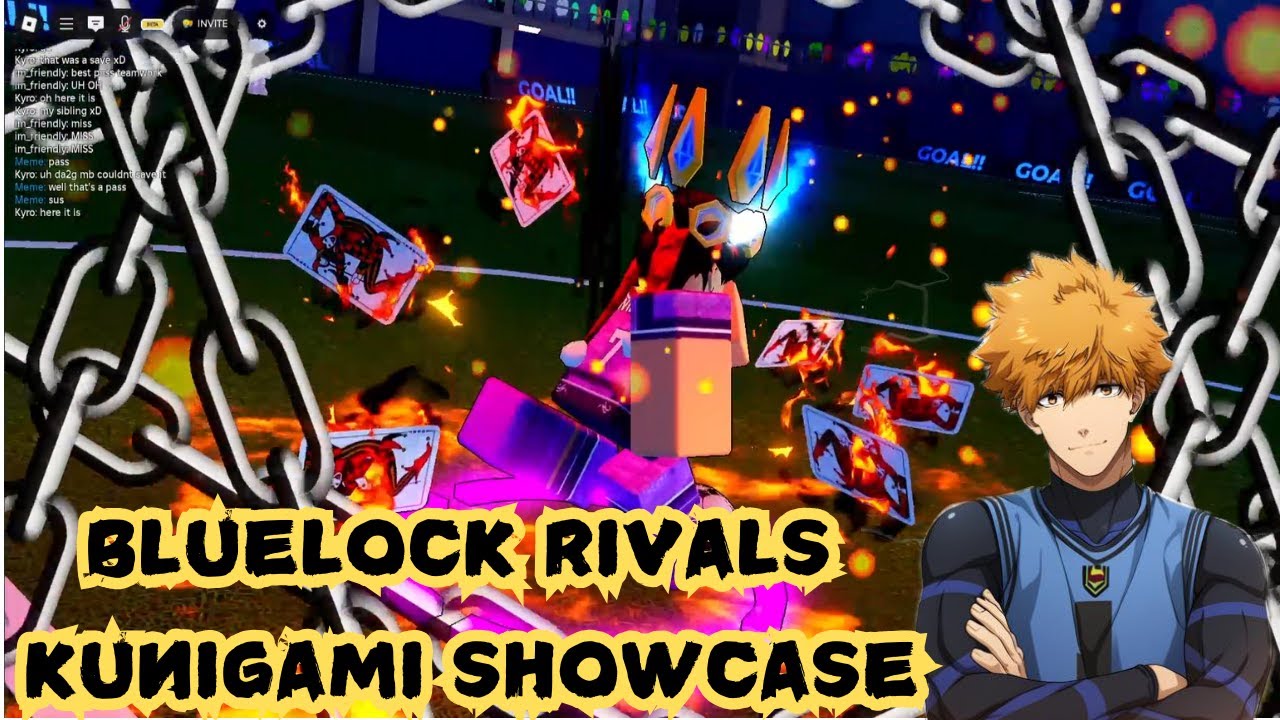BLUELOCK RIVALS KUNIGAMI SHOWCASE - YouTube