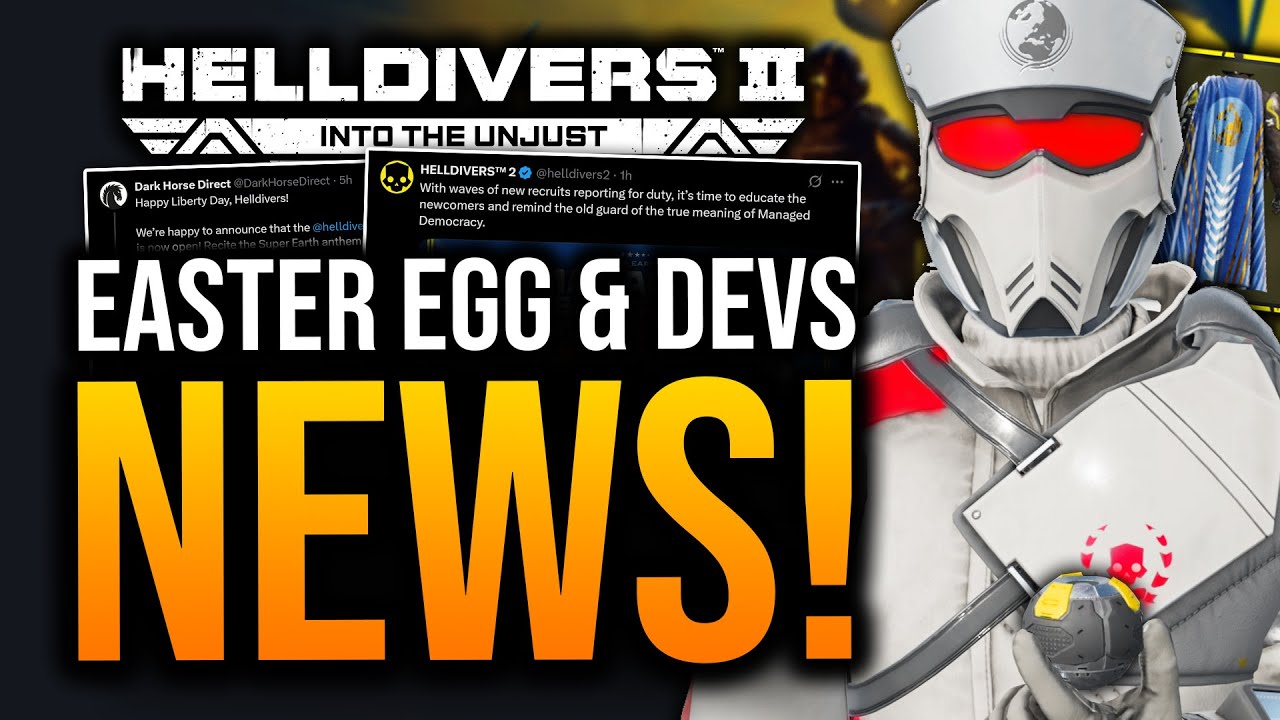 Helldivers 2 - Rifle Buff! Easter Egg & Free Cape! - YouTube