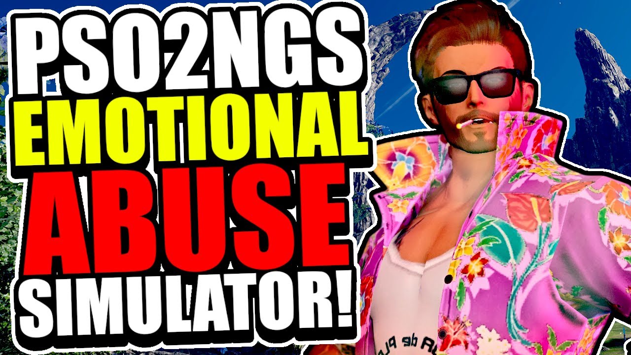 PSO2:NGS - ULTRA EMOTIONAL ABUSE SIMULATOR 2.0 | TroyMaconn Reacts To ...