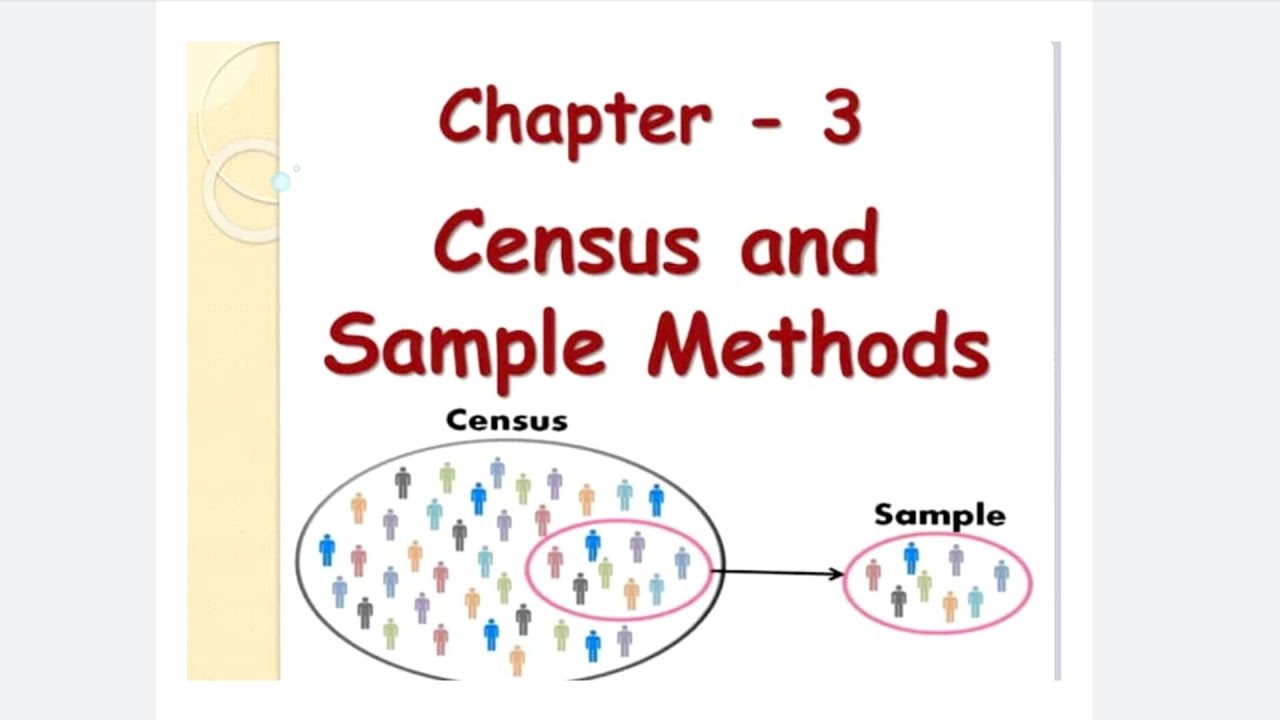 📍PART 2| CENSUS AMD SAMPLING METHOD| STATISTICS - YouTube