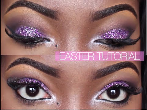 EASTER MAKEUP TUTORIAL COLLABORATION | BELLAIMAAN | CHELSEA NATION XO - YouTube