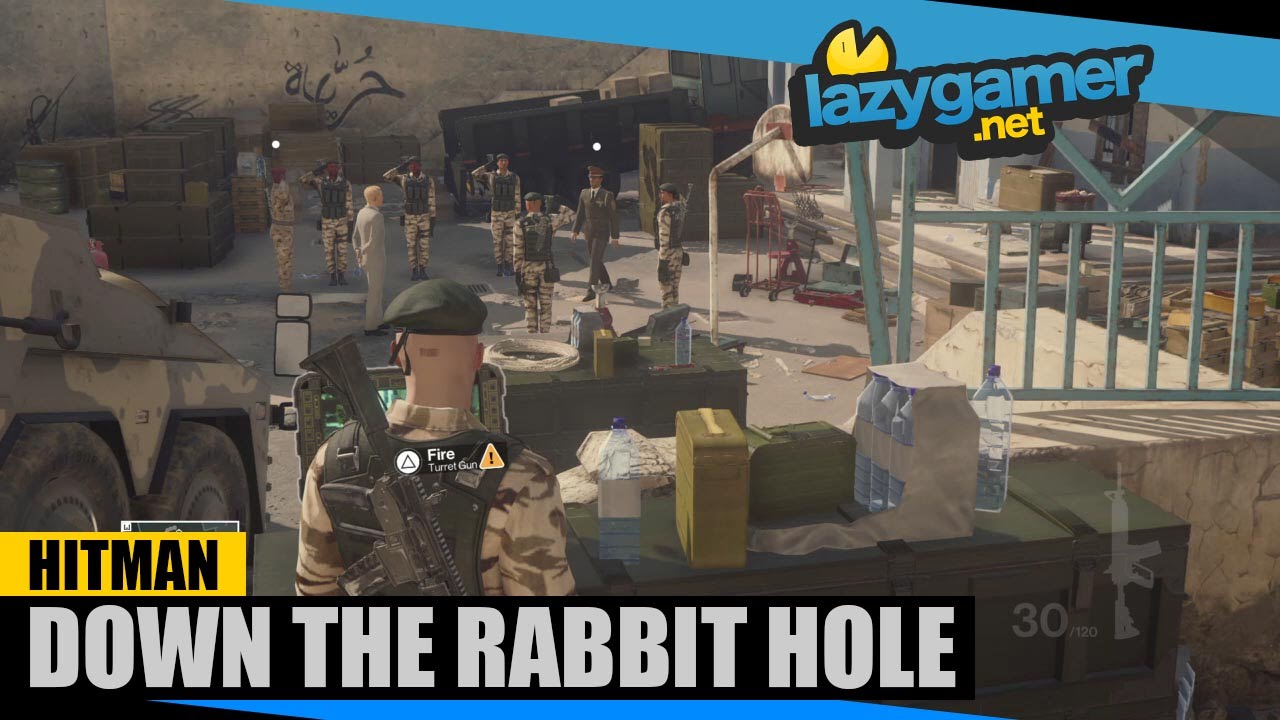 HITMAN Episode 3 - Down The Rabbit Hole Kill - YouTube