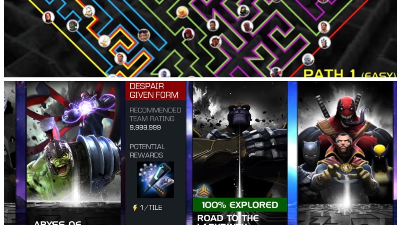 guide for abyss easy completion with mutant carina challenge for f2p ...