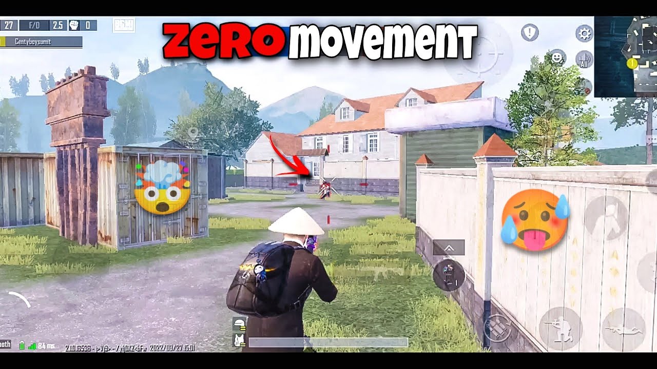 Enemy tried zero movement against me🥵 || zero movement :- only ...