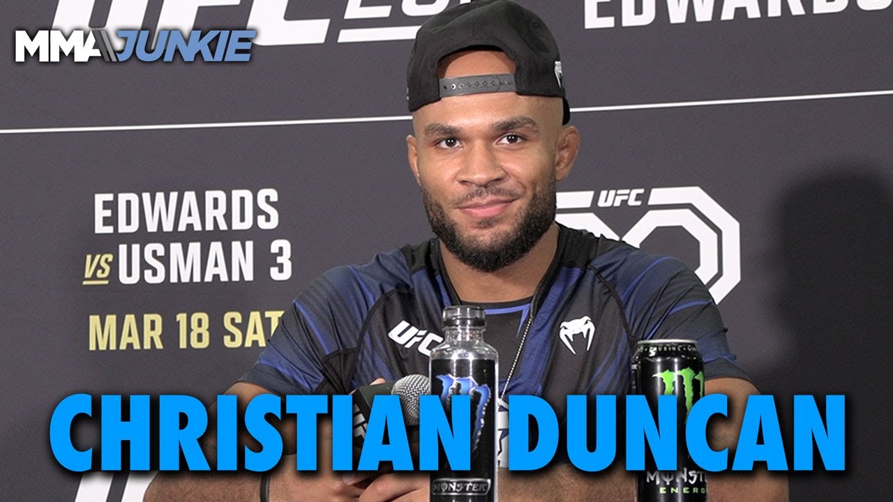 Christian Duncan Disappointed With Anti-Climactic Debut, Wants Quick ...