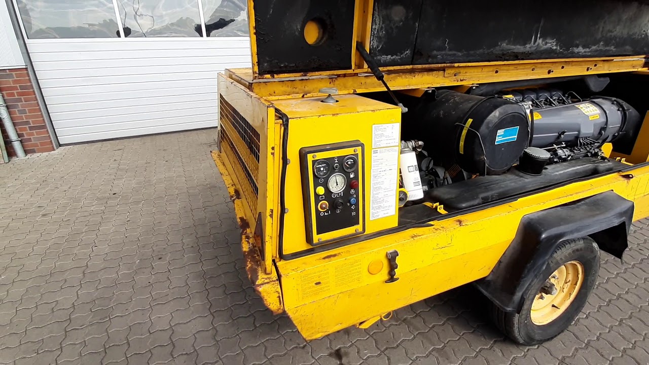 Atlas Copco XAS 175 - YouTube