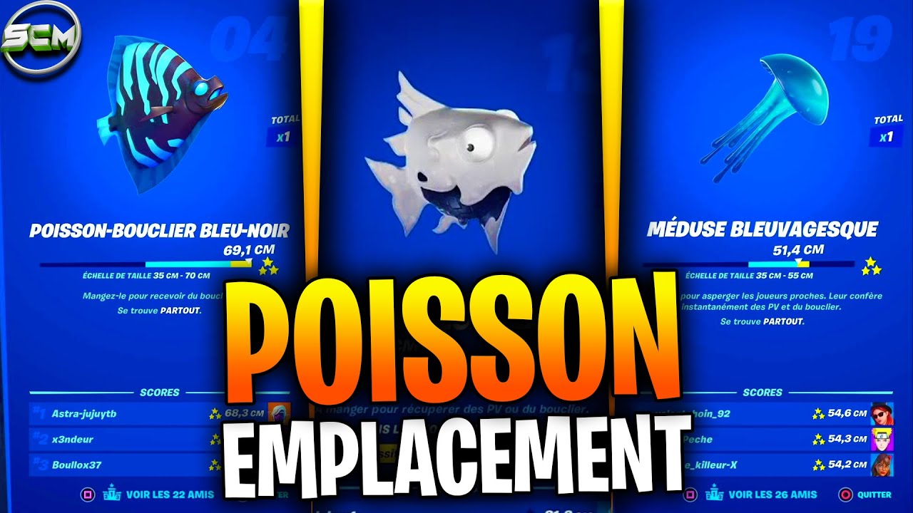 OBTENIR DU BOUCLIER AVEC UNE MÉDUSE UN POISSON BOUCLIER UN BLEUVAGEON ...