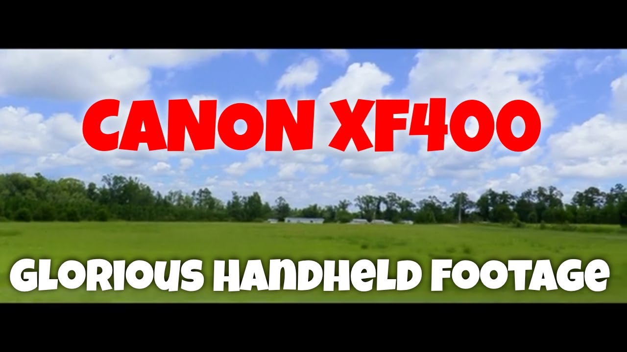 Canon XF400 • Handheld Dynamic Stabilization 60p While Driving - YouTube