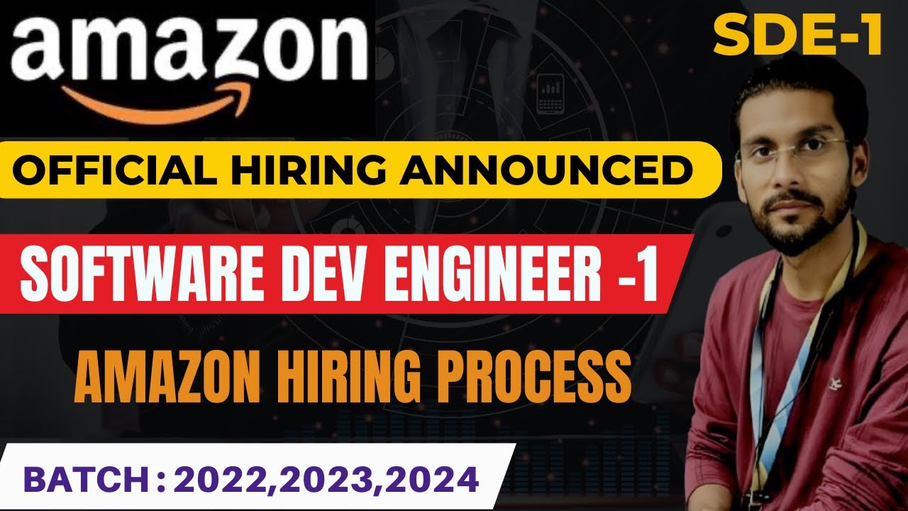 Amazon Biggest Hiring For SDE-1 | Job Opening For Freshers 2024 | Off ...