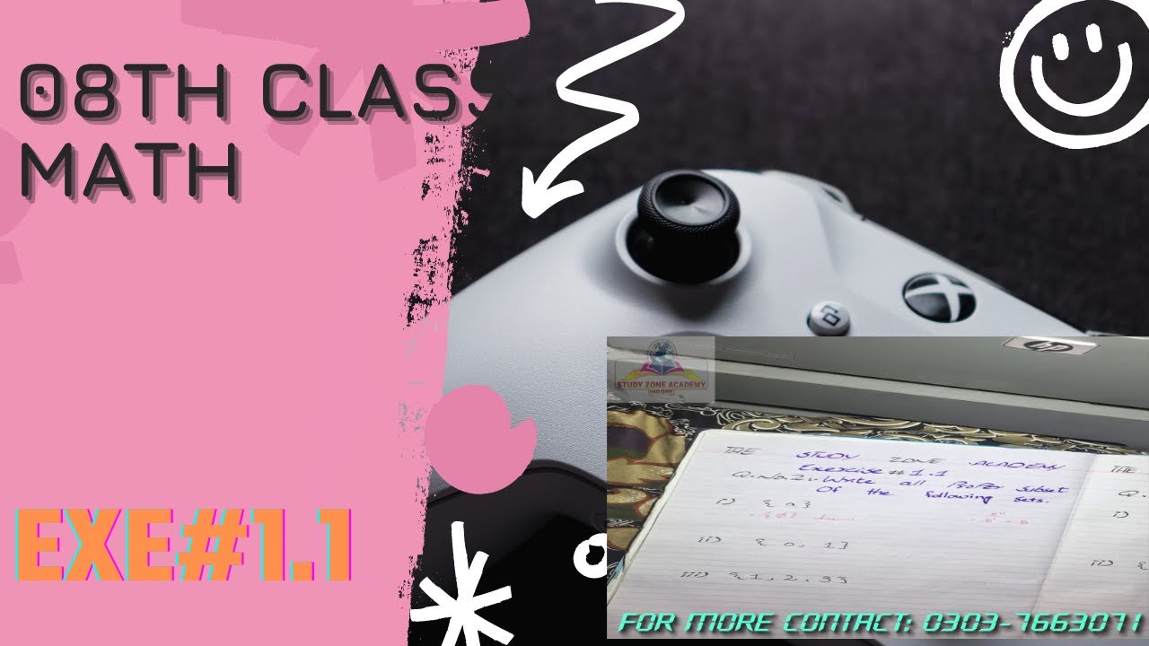 Class 8th Math Chapter 1 Exercise 1.1- 8th Class Mathematics Unit 1 E.X ...