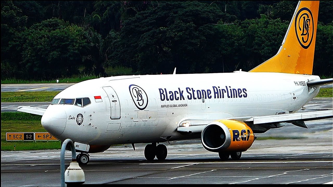 Belok Tancap Gas .. Take Off Dari Persimpangan Runway | Pesawat Black ...