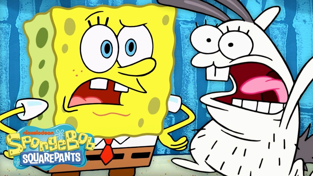 SpongeBob and Patrick HUNT a Sea Bunny! 🐰 | "Bunny Hunt" Full Scene ...