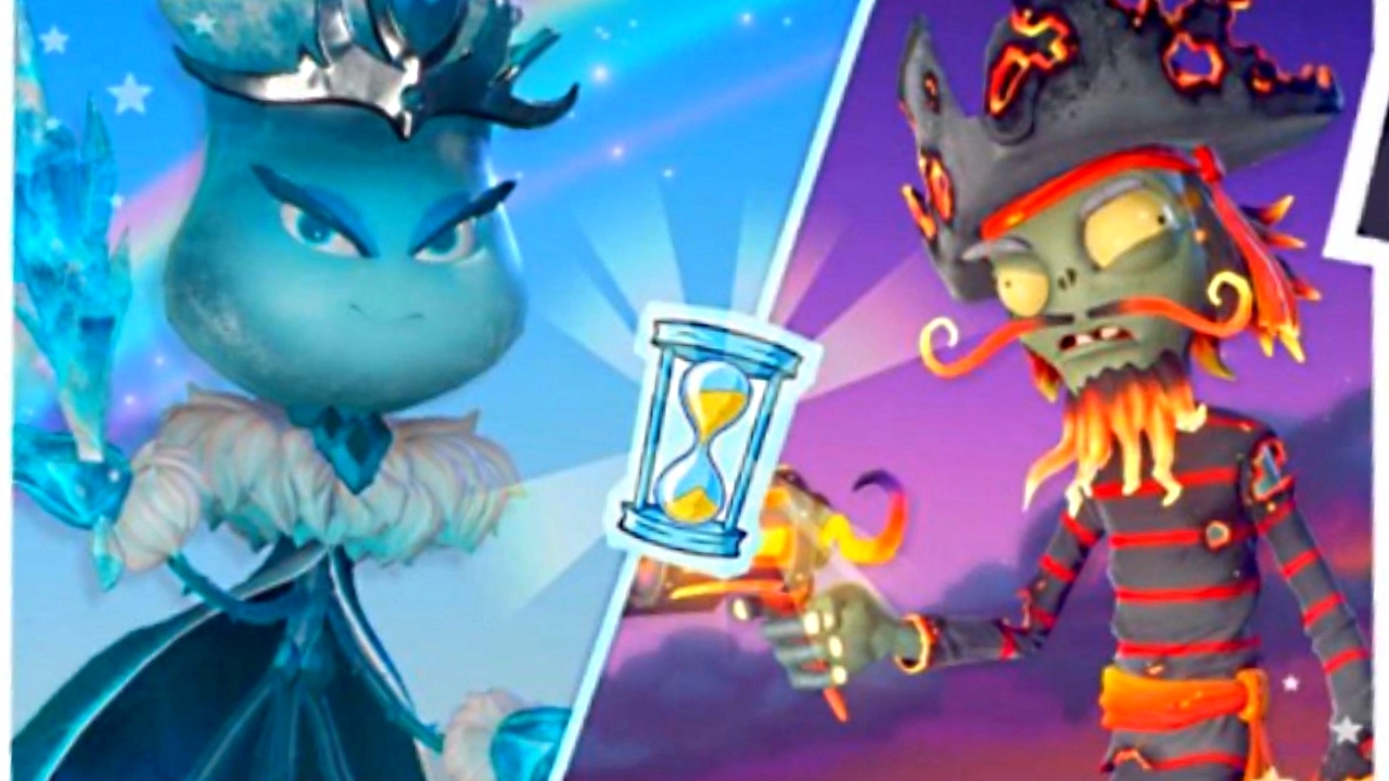 PVZ Garden Warfare 2: HERO SHOWCASE Frost Rose & Captain Flameface ...