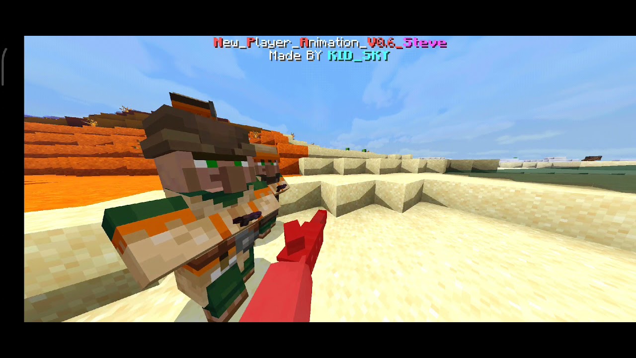 Minecraft animation Villager Vs pillager War npc animation - YouTube