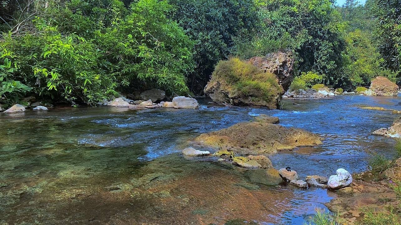 Relaxing Blue Mountain Stream. Soothing Nature Sounds. White Noise for ...
