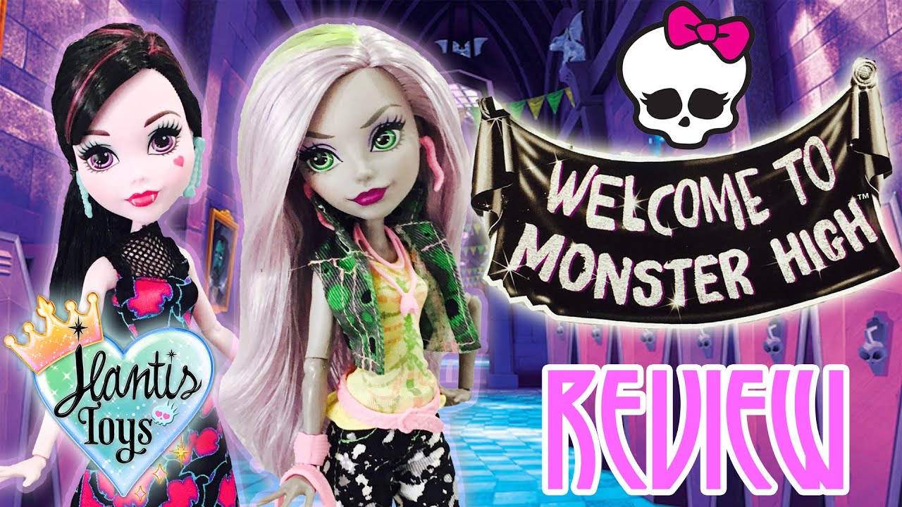 Monster High Moanica D'Kay & Draculaura Doll Review - Monstrous Rivals ...