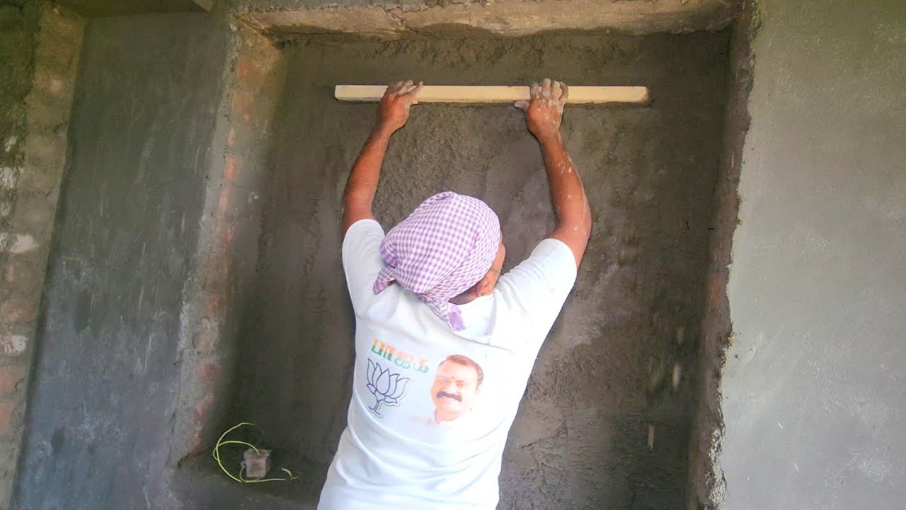 Techniques of Cupboard Plastering Construction Easy and fastest work ...