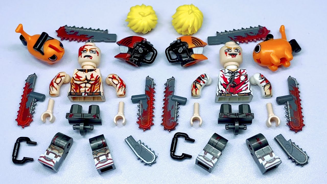 LEGO Chainsaw Man | Demon Hunter Denji | Demon Chainsaw Pochita ...