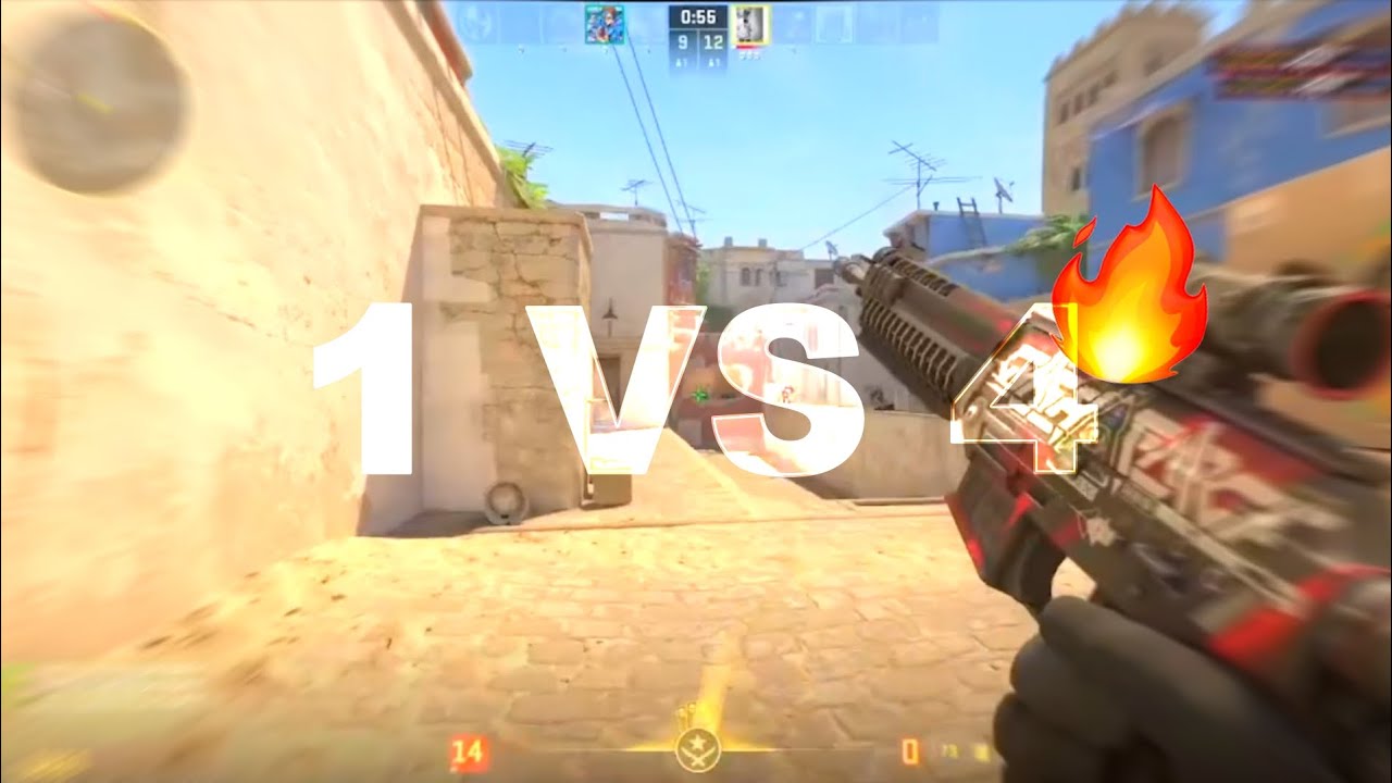 CS 2 1 VS 4 - Mirage - YouTube