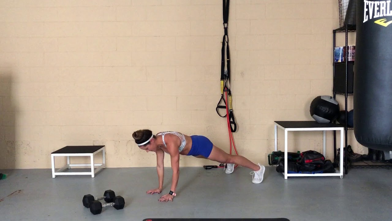 Plank with Tap - YouTube