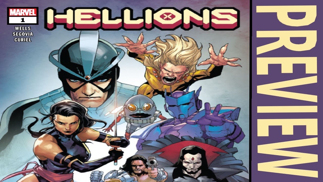 Hellions #1 PREVIEW - OK, Now This Could Be Interesting - YouTube